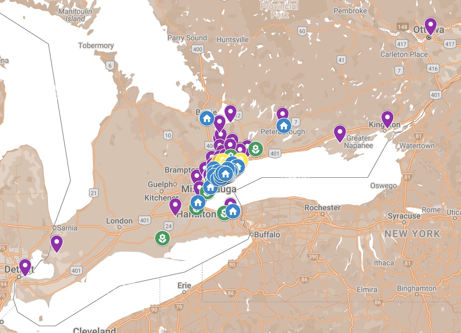 Map – Project Swallowtail